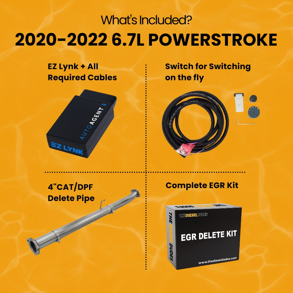 Ford 6.7 Powerstroke Full Delete Bundle | 2020-2021
