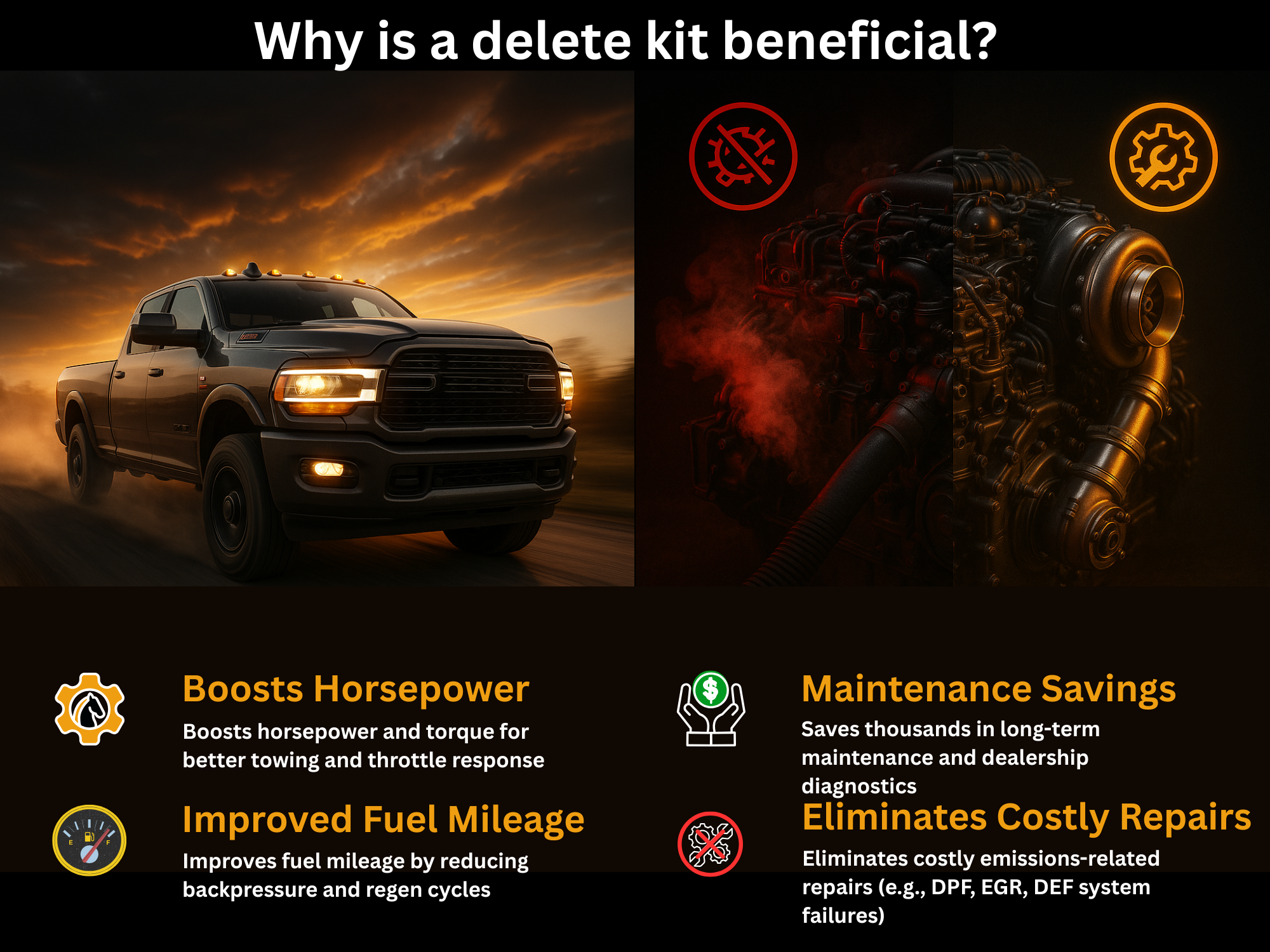 Ford Powerstroke 3.0L Full Delete Bundle | 2018-2020 – thedieseldudes