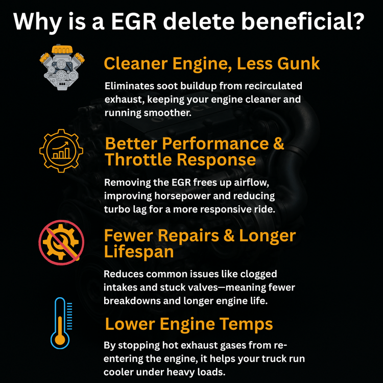 EGR Delete Kit for 2006-2007 LBZ Duramax | Diesel Dudes