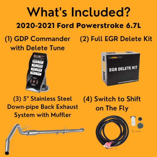 Ford 6.7 Powerstroke Full Delete Bundle | 2020-2021 – thedieseldudes